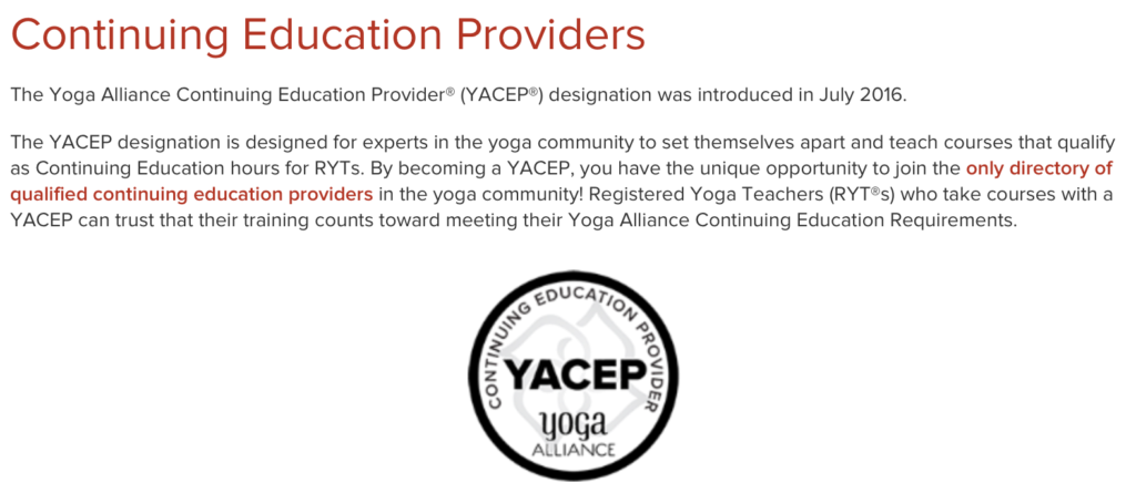 瑜珈證照/瑜珈資格大解密： RYT、ERYT、YACEP、CET 等各式瑜珈證照 - Hello Yogis